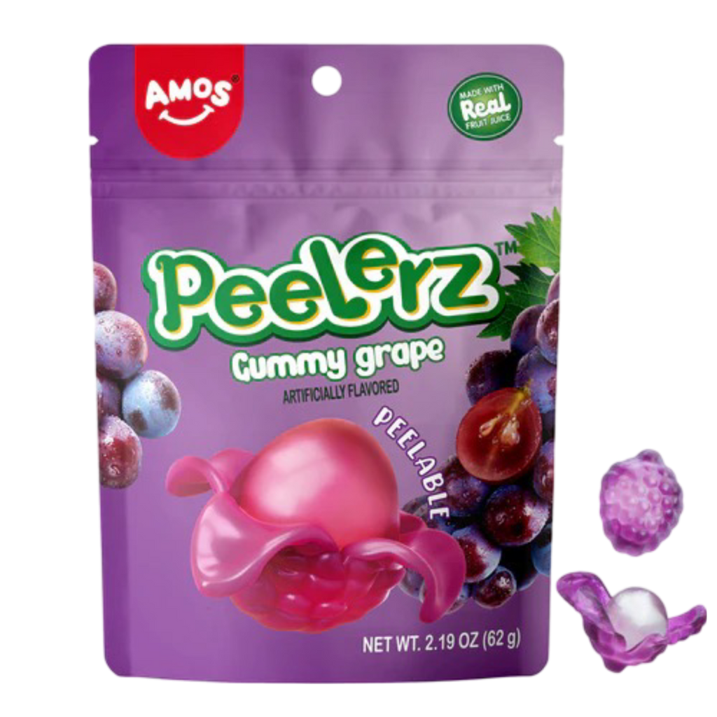 Peelerz Gummy - Peelable Grape Gummy 6oz – Snack Rack City