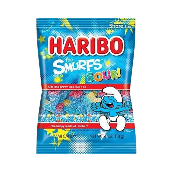 Haribo The Smurfs 4oz – Snack Rack City