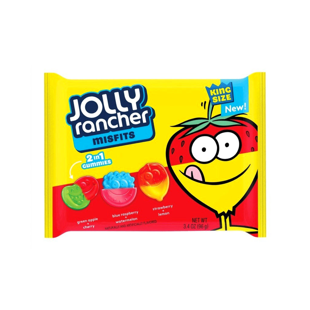 Jolly Rancher Gummies Misfits King Size 3.4oz – Snack Rack City